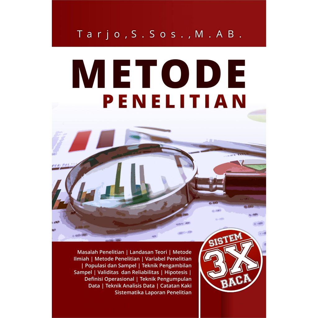 Jual Buku Metode Penelitian Sistem 3X Baca - DP03156A ORIGINAL | Shopee ...