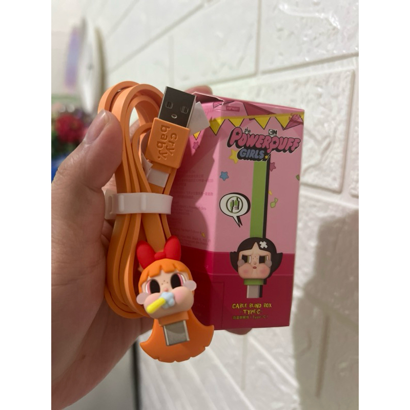 Jual pop mart crybaby powerpuff girl cable charger | Shopee Indonesia