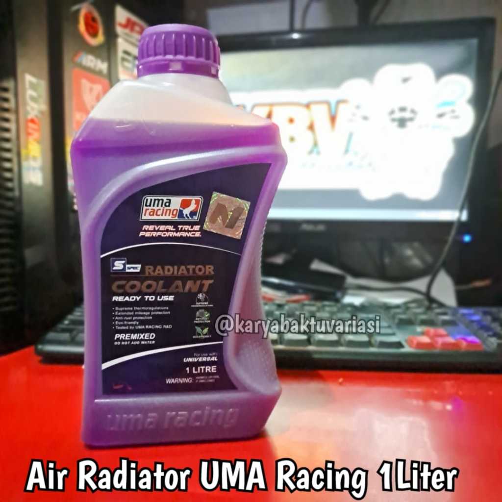 Jual UMA RACING Ready To Use Coolant Ungu Air Radiator Anti Rust 1L ...