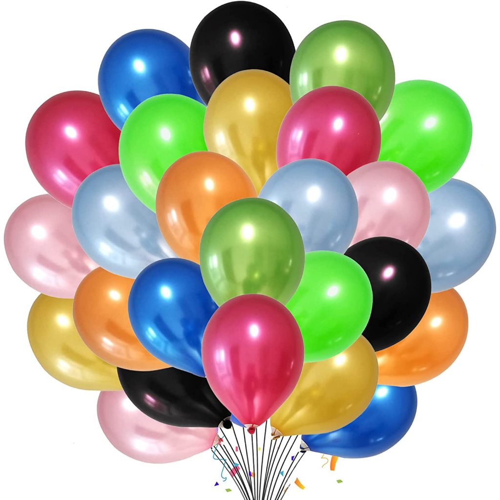 Jual Balon Latex Metalik 12 inch Metallic Ballon YB-0509 | Shopee Indonesia