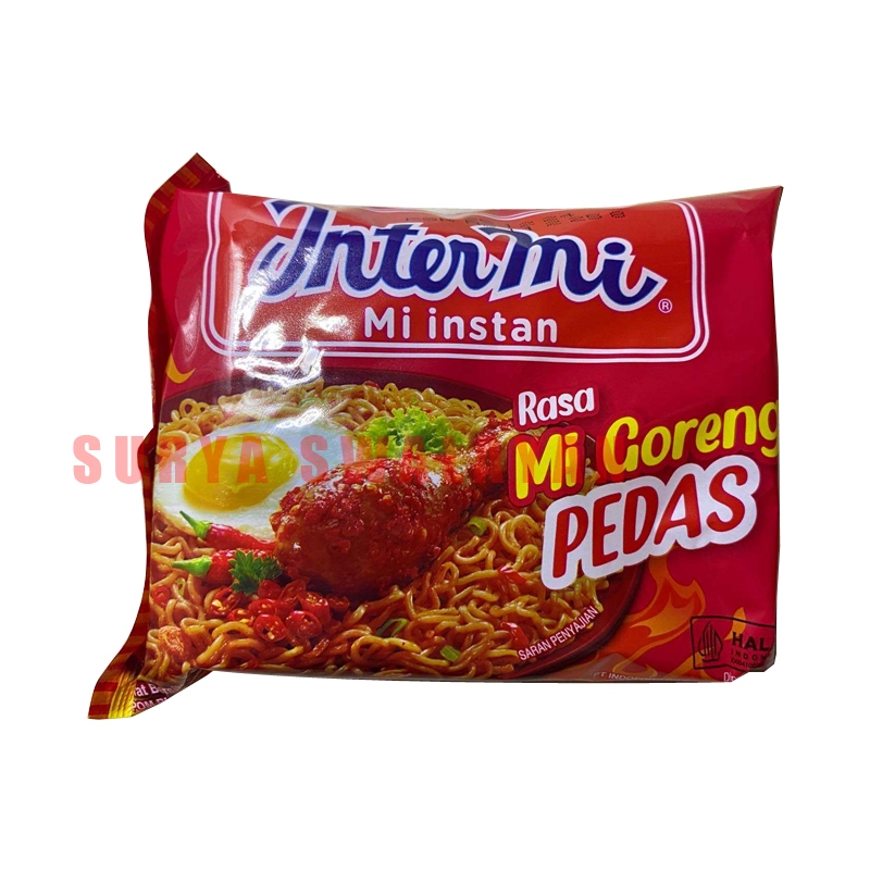 Jual Intermi Mi Instant Rasa Mi Goreng Pedas 60 gr | Shopee Indonesia