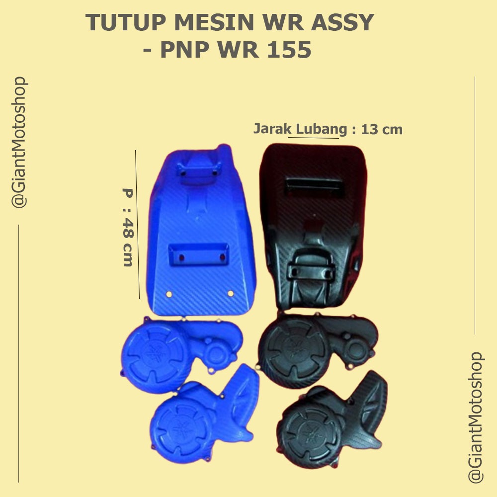 Jual tutup/Cover mesin tutup mesin Yamaha WR 155 engine guard wr155 ...