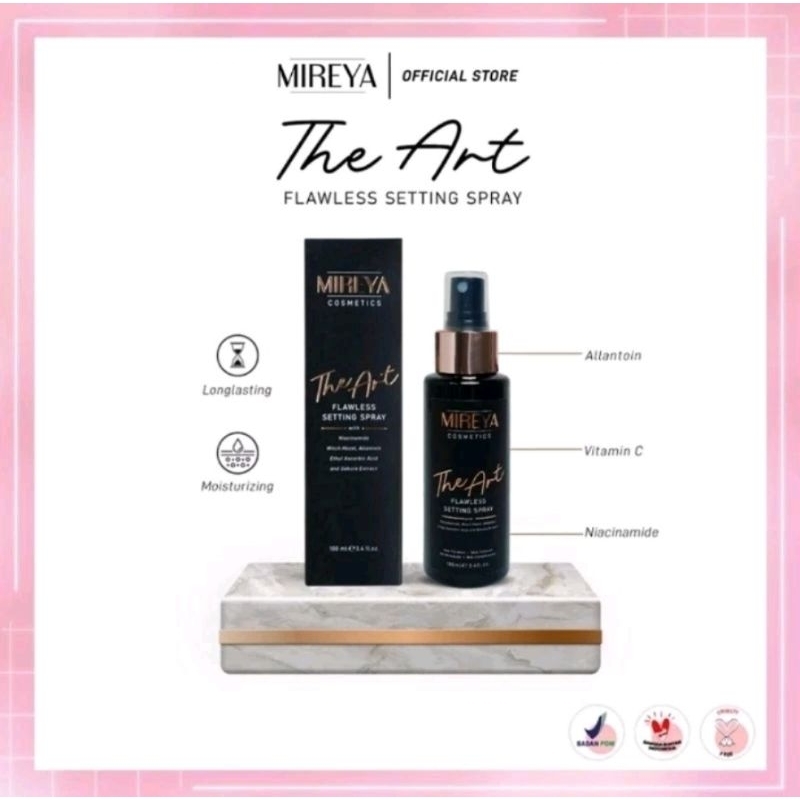 Jual Mireya The Art Flawless Setting Spray 100ml- Mireya Setting Spray ...