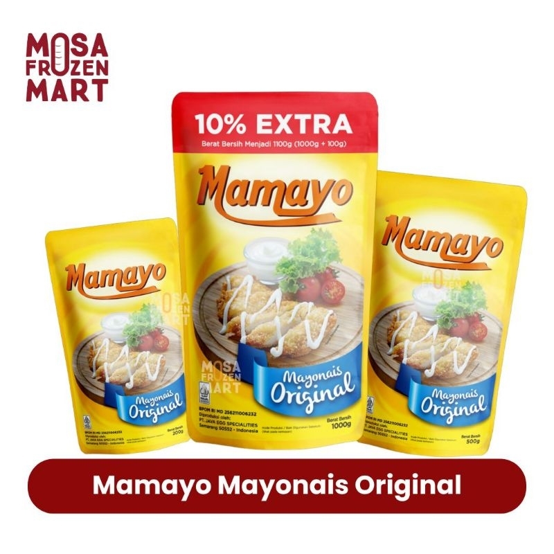 Jual Mamayo Mayonais Original 1 Kg, 500 G, 200 G | Mayones | Shopee ...