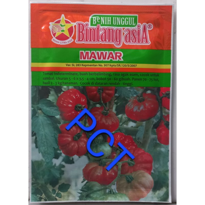 Jual Benih Tomat MAWAR 10 Gram Bintang Asia | Shopee Indonesia