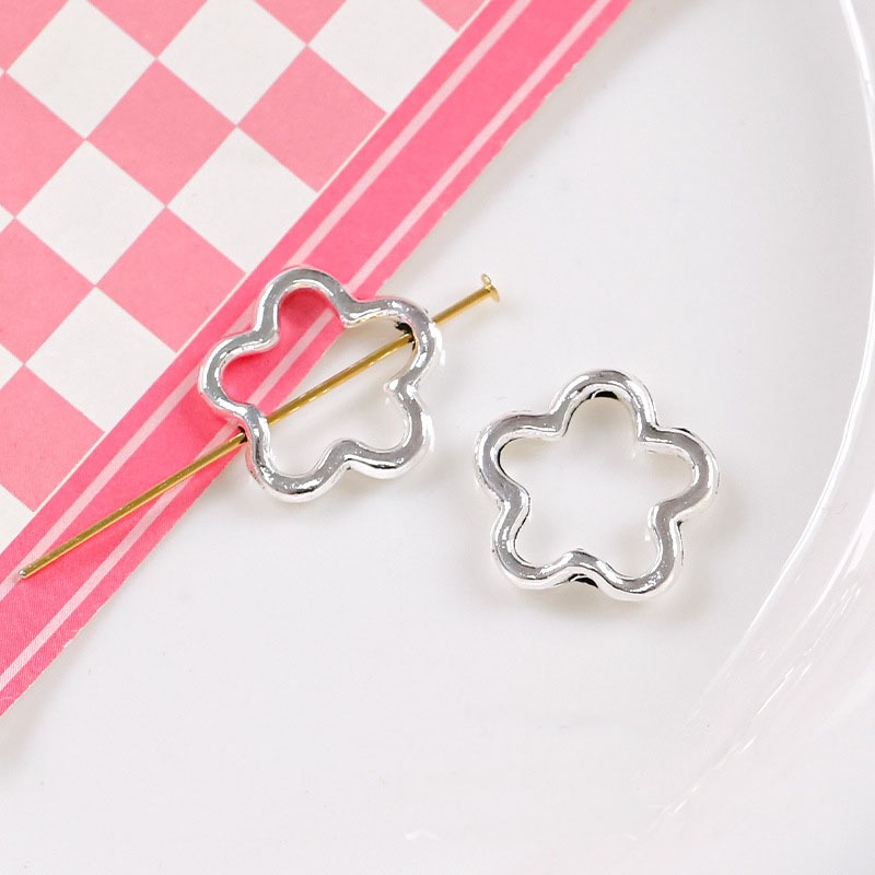 Jual 1 Pcs Manik-manik Spacer Besi untuk Aksesoris - BUNGA FLOWER FRAME ...