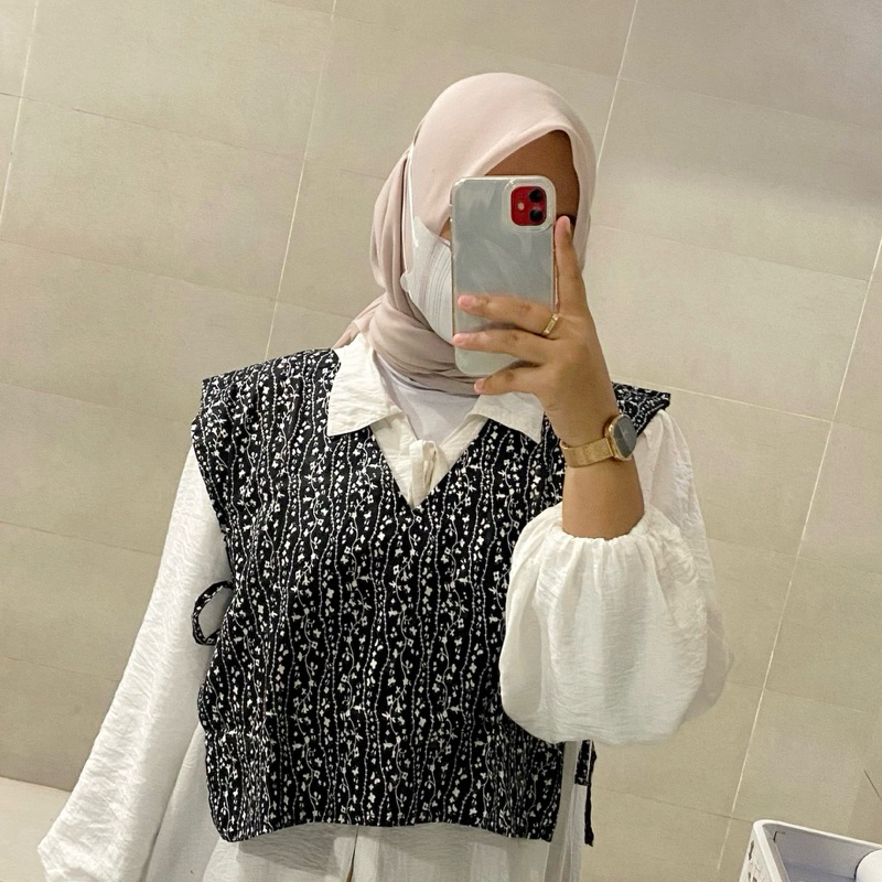 Jual Korean Vest & Batik Vest | Vest Crinkle | Vest Katun | Vest ...