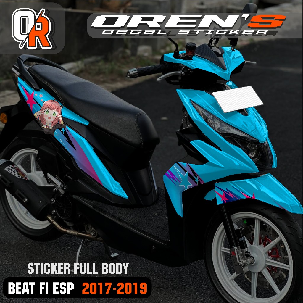 Jual Decal Sticker Full Body Beat Esp Street 2017 - 2019 decal sticker ...