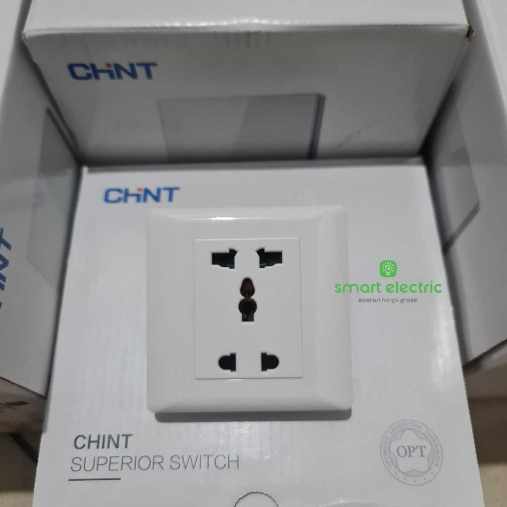 Jual Chint Stop Kontak Universal Socket Colokan Listrik Internasional ...
