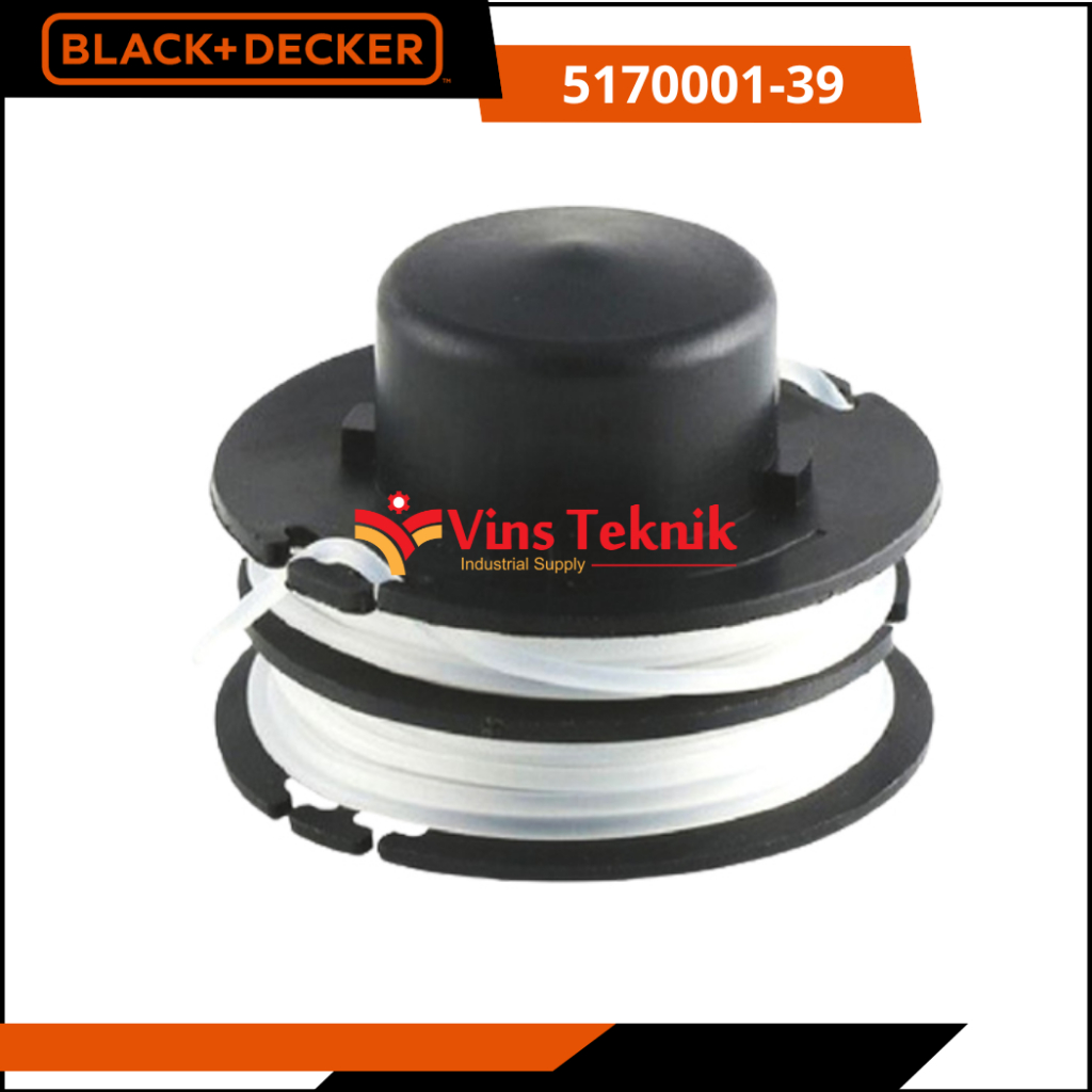 Jual Mata Potong Rumput Senar Spool Drum Black & Decker GL260 GL300 ...