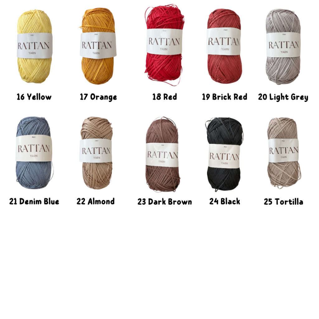 Jual Benang rajut Rattan / Rattan yarn RTN6 | Shopee Indonesia