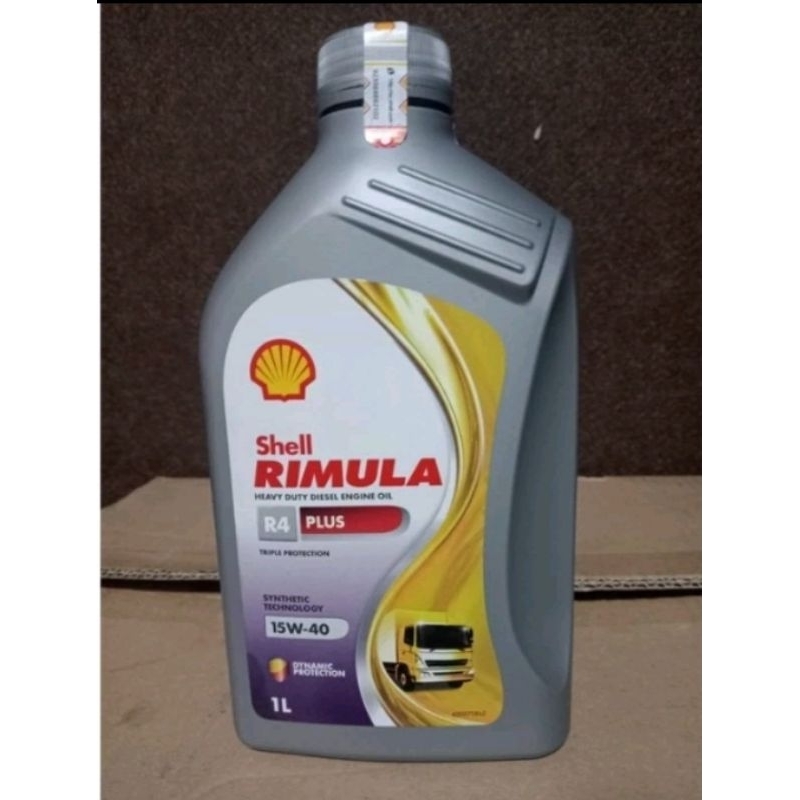 Jual Shell Rimula R4 Plus 15W-40 kemasan 1 liter | Shopee Indonesia