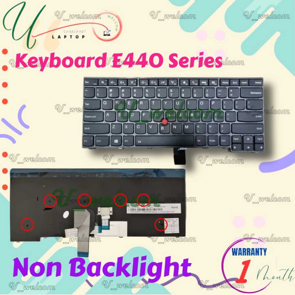 Jual Keyboard Laptop ThinkPad E440 T440 T440S T440P E431 Series ...