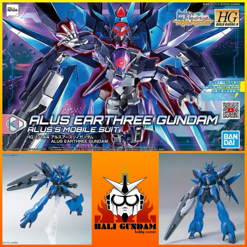 Jual HG 1/144 AGP-X1/E3 ALUS EARTHREE GUNDAM Bali Gundam Hobby Corner Bandai Original | Shopee ...