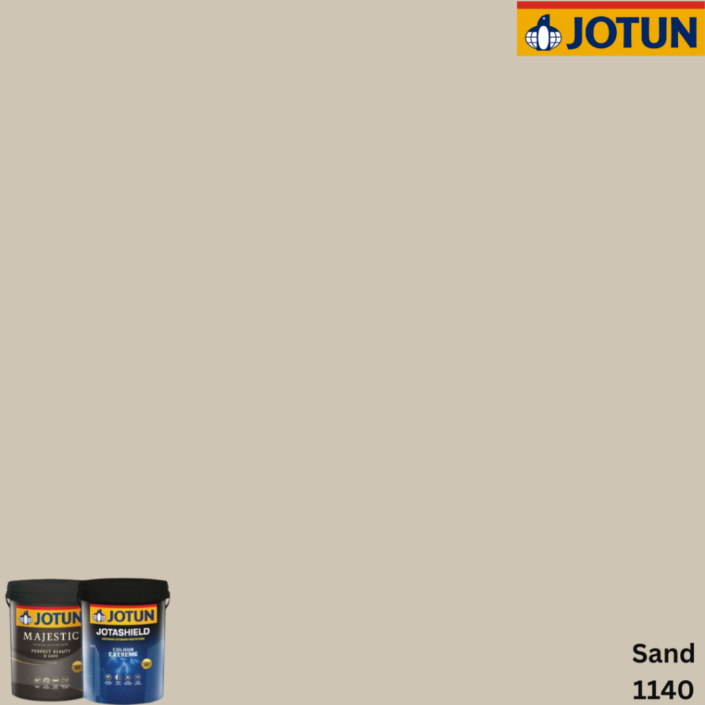 Jual CAT TEMBOK EXTERIOR JOTUN SERIES - SAND 1140 (PAIL) | Shopee Indonesia