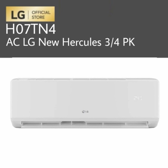 Jual LG AC 3/4 PK NEW HERCULES NOV Standard Split R32 - H07TN4 | Shopee Indonesia