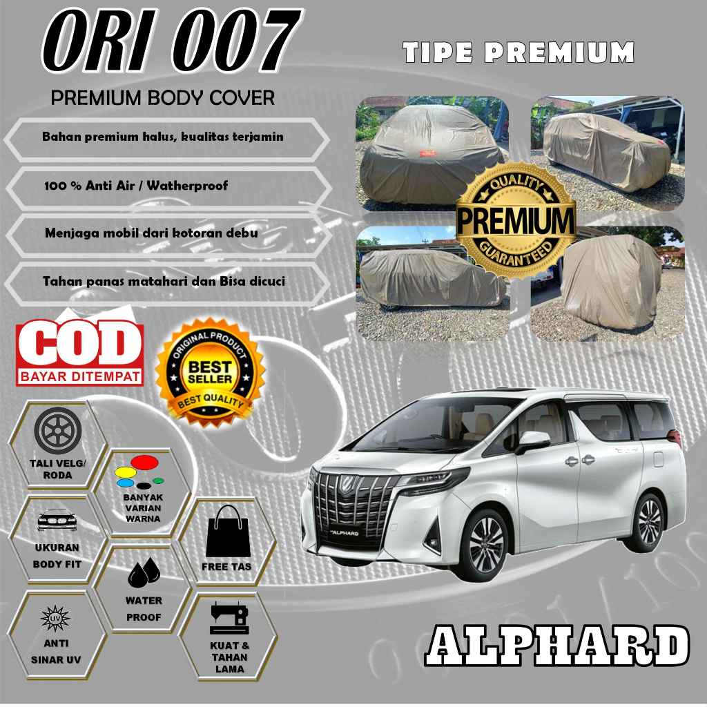 Jual COVER MOBIL ALPHARD NEW ALPHARD KIA CARNIVAL EXTREME OUTDOOT ORI ...
