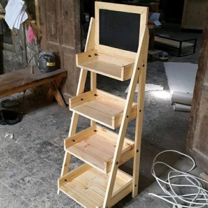 Jual Rak display kayu custom ukuran | Shopee Indonesia