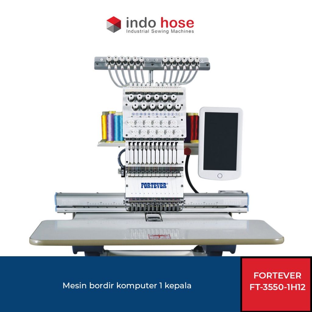 Jual Indohose Fortever FT-1201 Mesin Bordir Komputer 1 Kepala | Shopee Indonesia