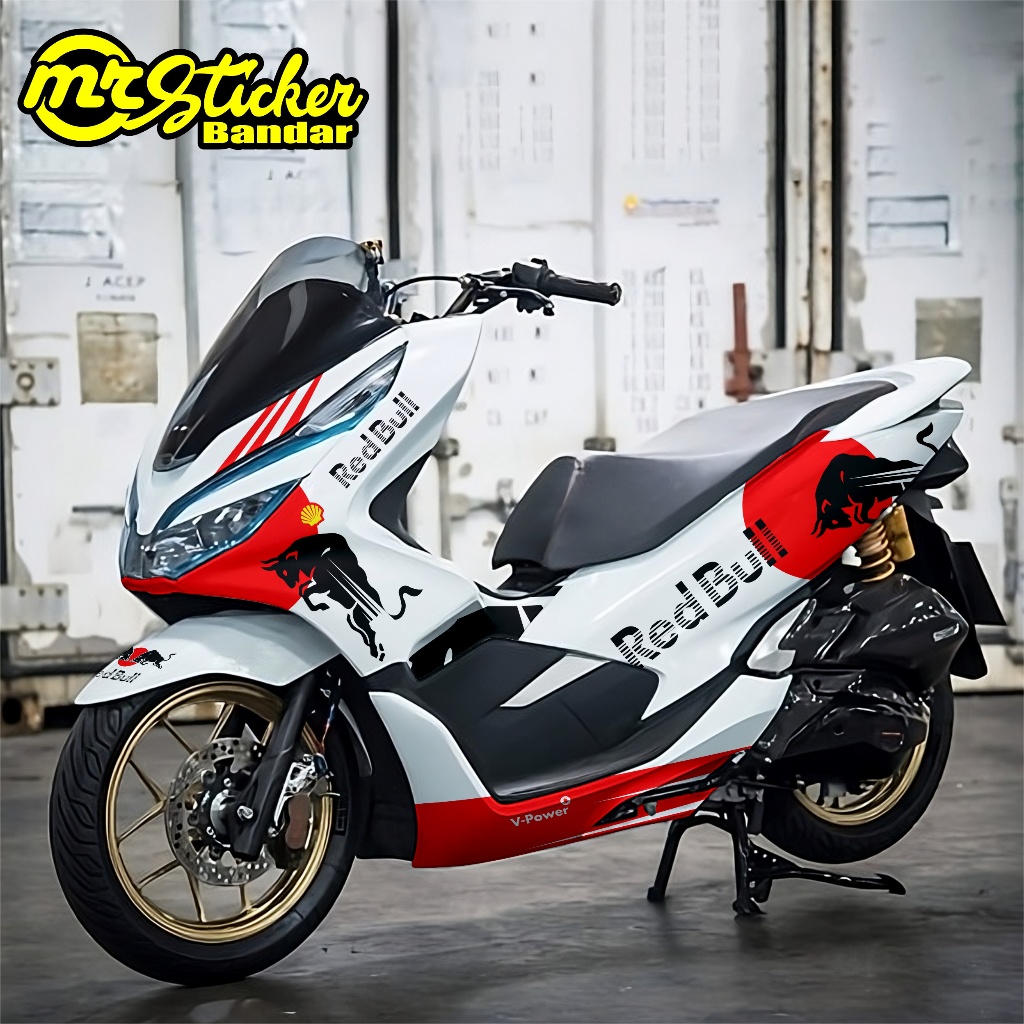 Jual Decal PCX Full Body Stiker PCX Full Body Full Blok Dekal PCX 150 ...