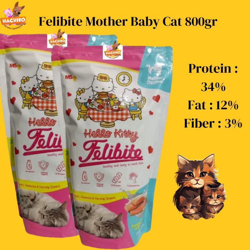 Jual Felibite Mother Baby Cat 800gr/Felibit Mother Baby Cat 800g ...