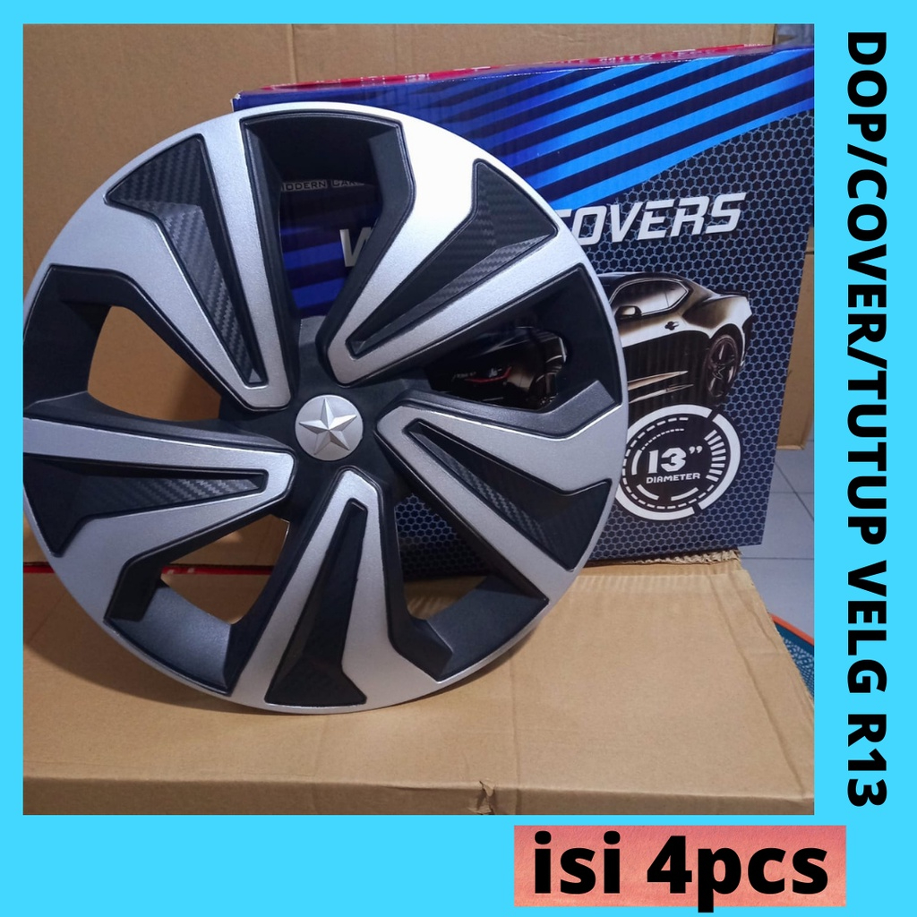 Jual DOP RODA RING 13 DOP RODA COVER VELG MOBIL WILDOP WELLDOP WHEELDOP ...