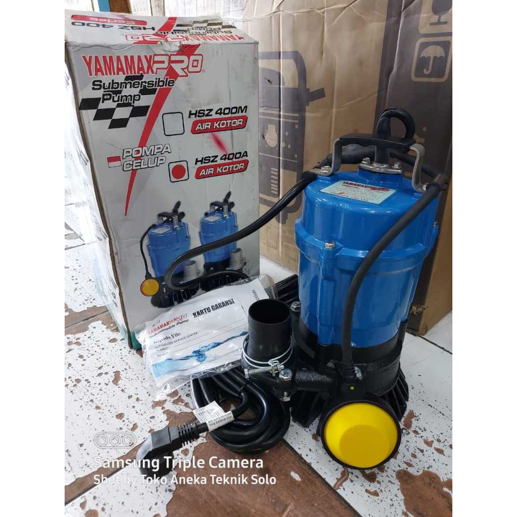 Jual Pompa Celup Air Kotor Yamamax Pro HSZ400 / HSZ400A Pompa Drainase ...