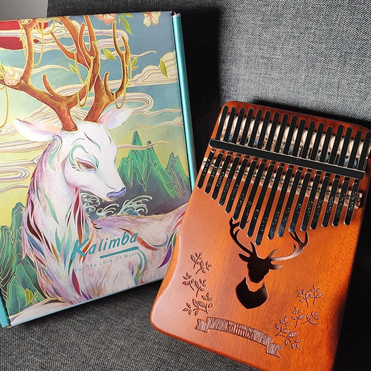 Jual Kalimba 21 Keys Jari Alat Finger Piano Alat Musik Musical ...