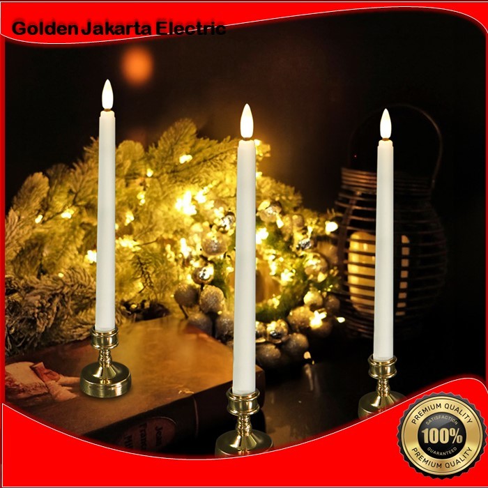 Jual LILIN LED PANJANG /LILIN ELEKTRIK PUTIH / SMOKELESS CANDLE ...