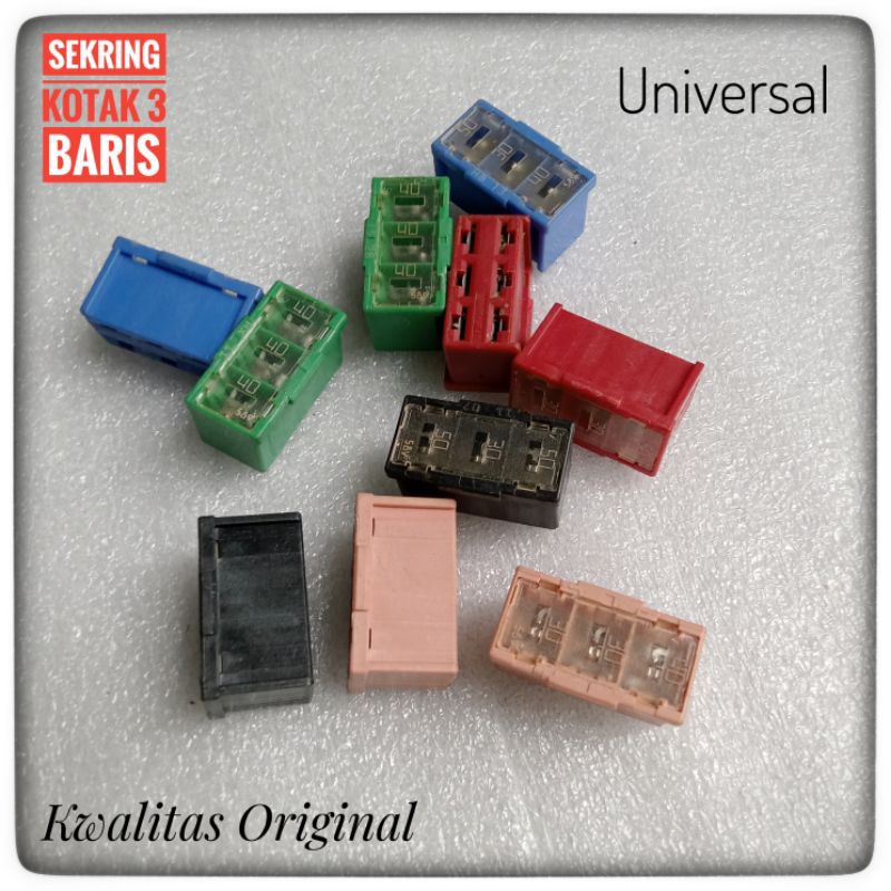 Jual Sekring kotak Mobil 3 Baris Sekring Pusat Mobil Sekring Mobil 3 ...