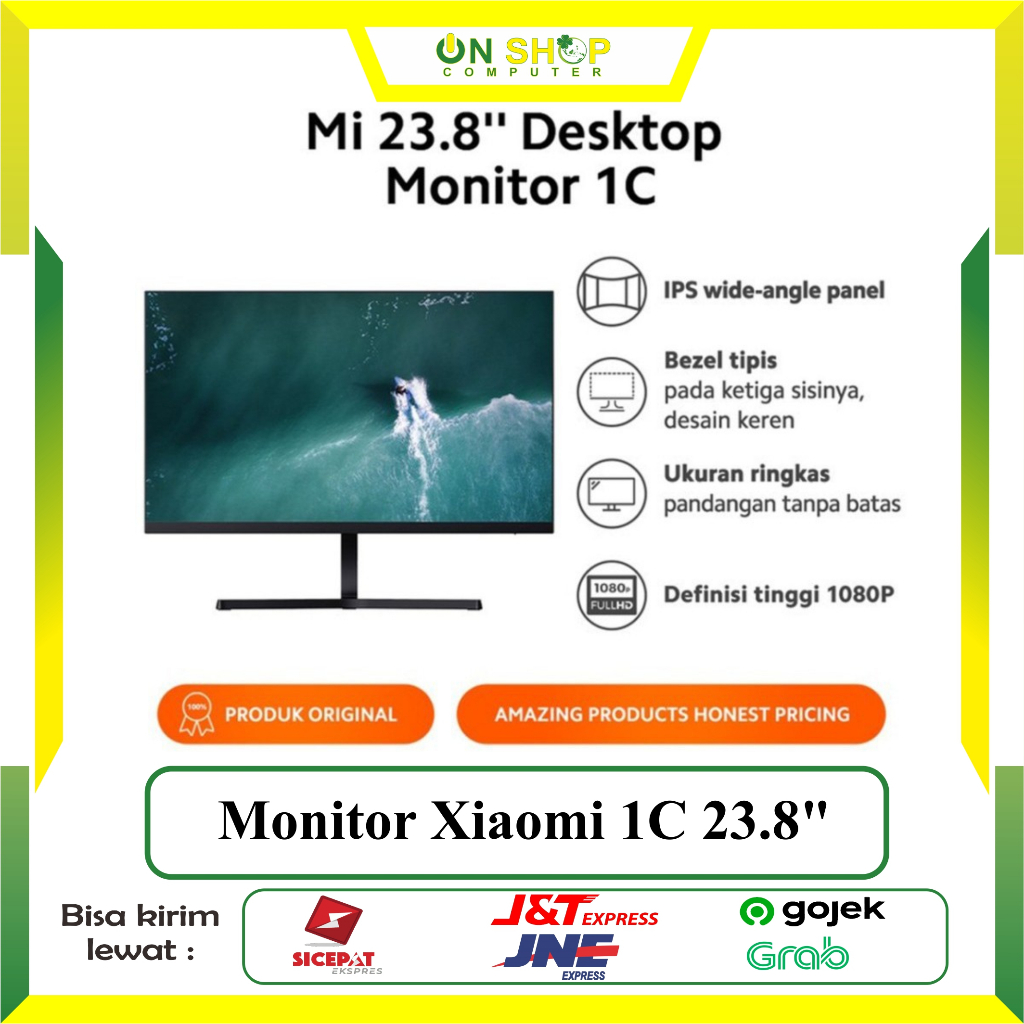 Jual Monitor XIAOMI 23.8" Desktop 1C RMMNT238NF | Shopee Indonesia