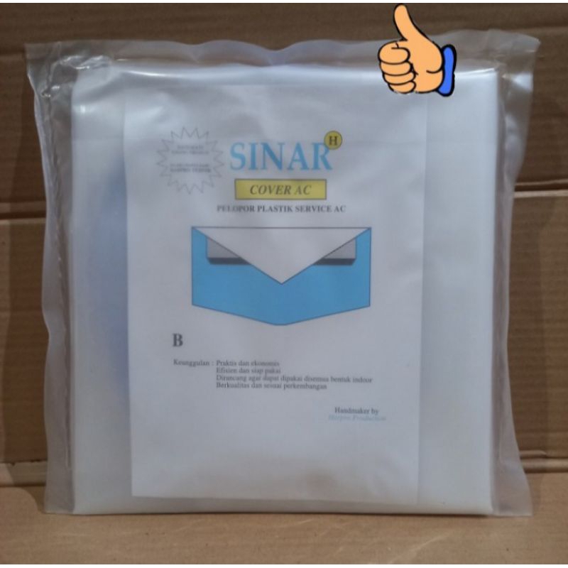 Jual COVER CUCI AC PLASTIK 1/2 PK - 2 PK (SINAR COVER) | Shopee Indonesia