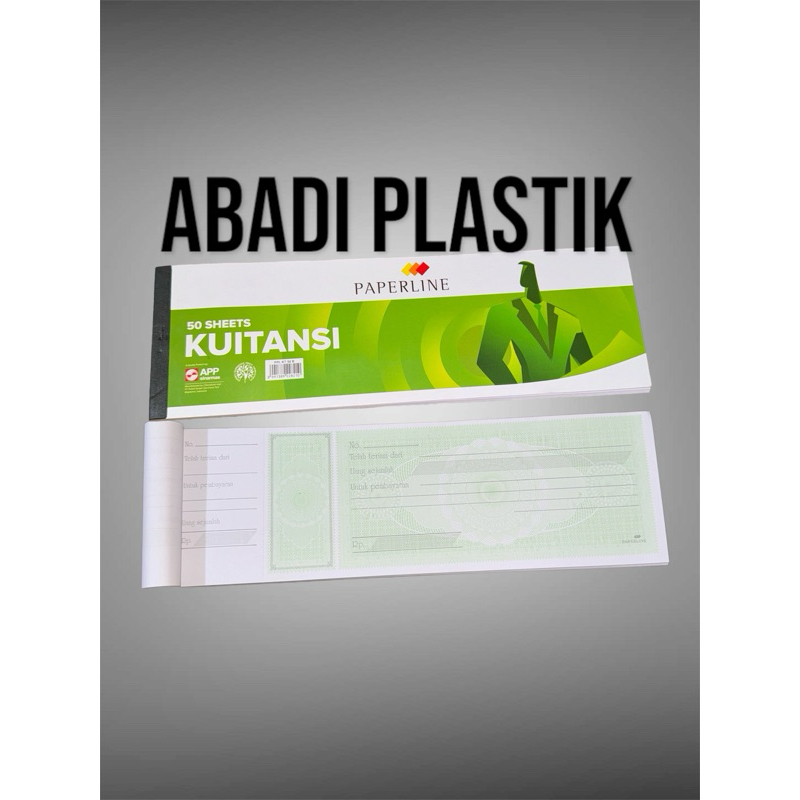 Jual BUKU KWITANSI UKR BESAR MERK PAPERLINE 50B | Shopee Indonesia
