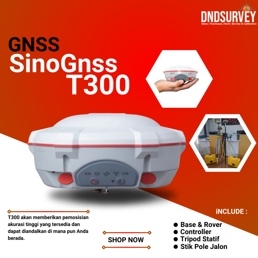 Jual Gnss Gps Rtk Comnav T300 - Sino Gnss T300 Baru Bergaransi | Shopee Indonesia