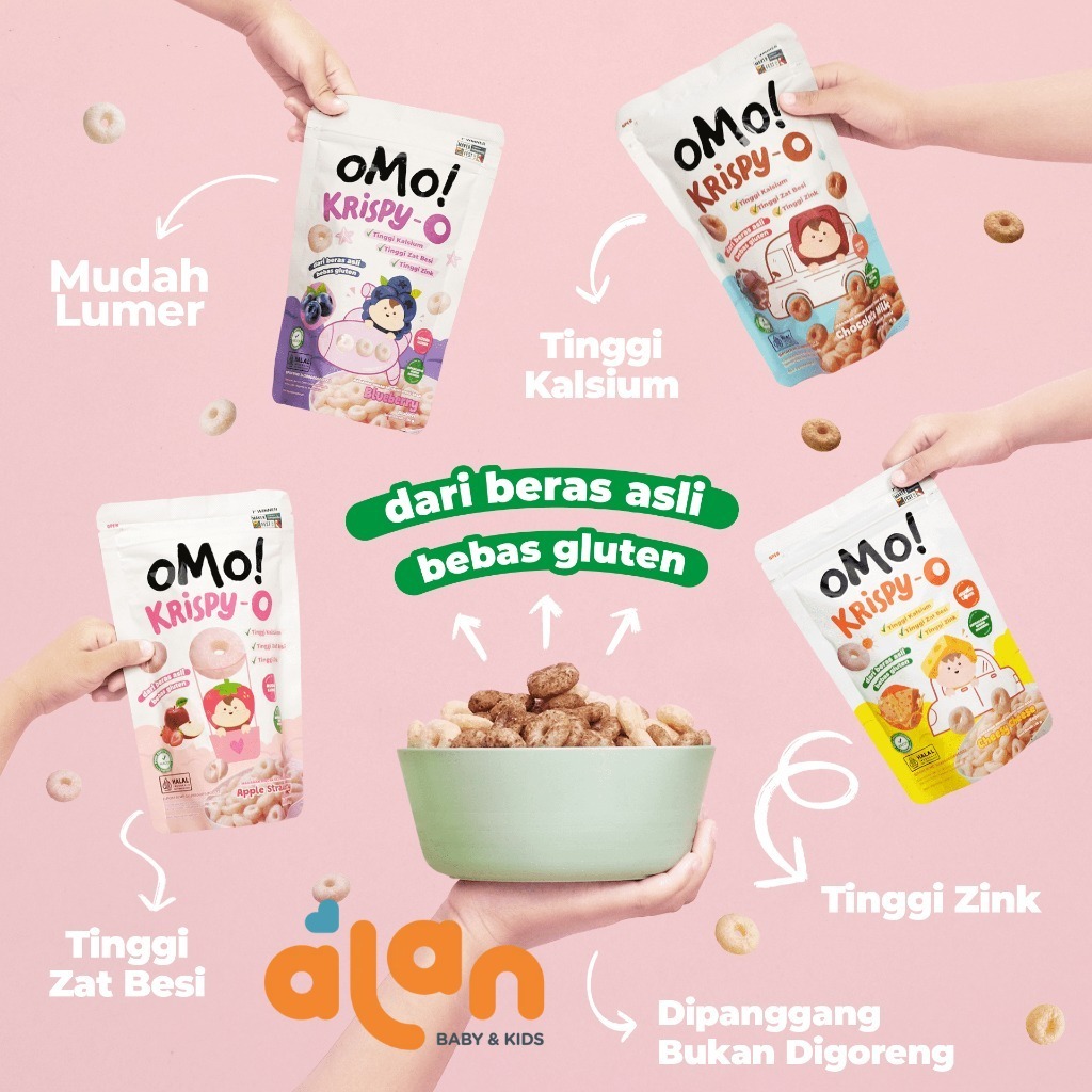 Jual Omo Krispy-O 15G - Snack Bayi | Shopee Indonesia