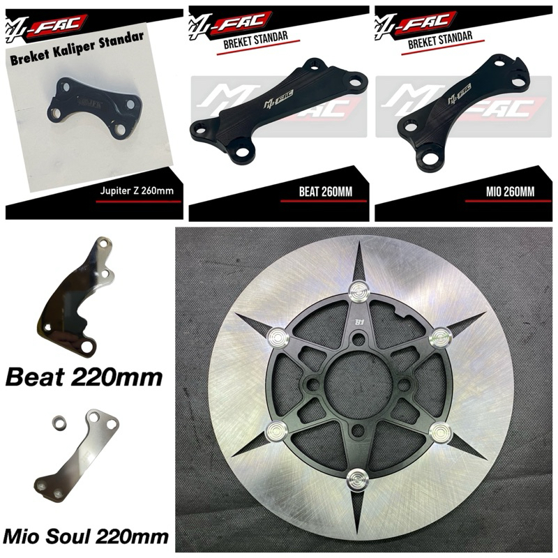 Jual DISC 8.1 Racing Parts 6164-N221 ROTOR HQ-36 Universal 220mm dan 260mm BUTA CNC Floting ...
