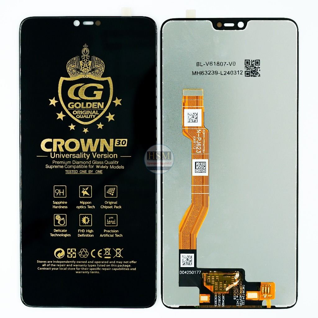 Jual LCD OPPO F7/F7 PRO/CPH1819/CPH1821 FULLSET TOUCHSCREEN ORI OEM ...