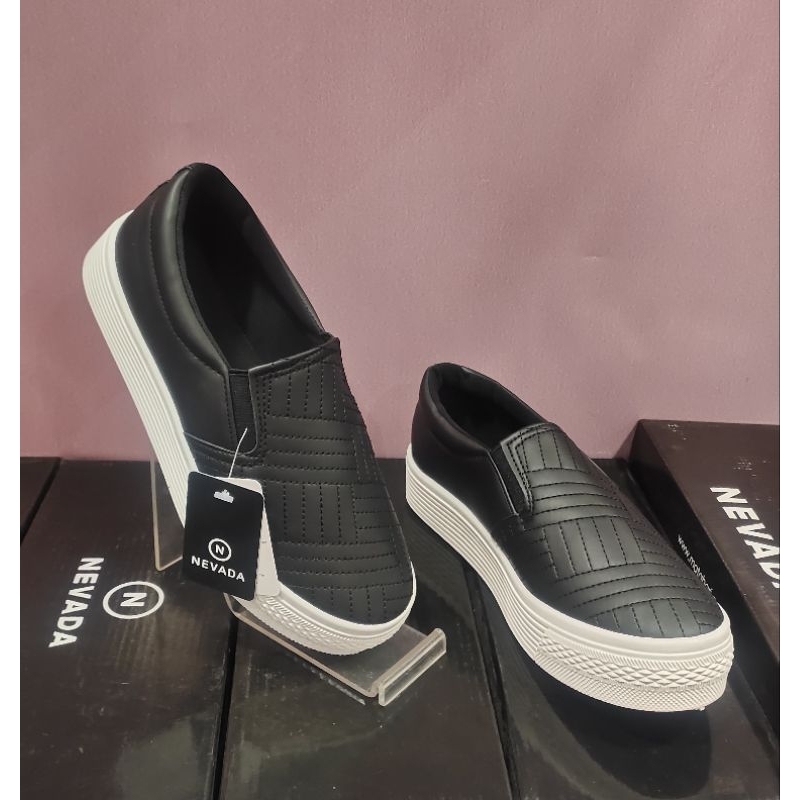 Jual Nevada Sepatu Wanita Alas Kaki Slip On | Shopee Indonesia