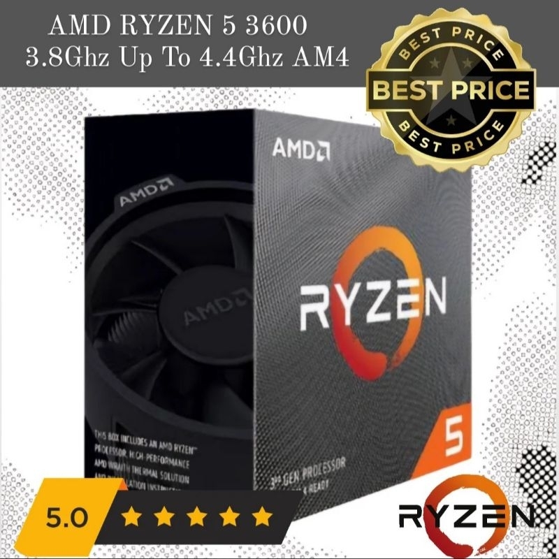 Jual AMD RYZEN 5 3600 Processor SECOND | Shopee Indonesia