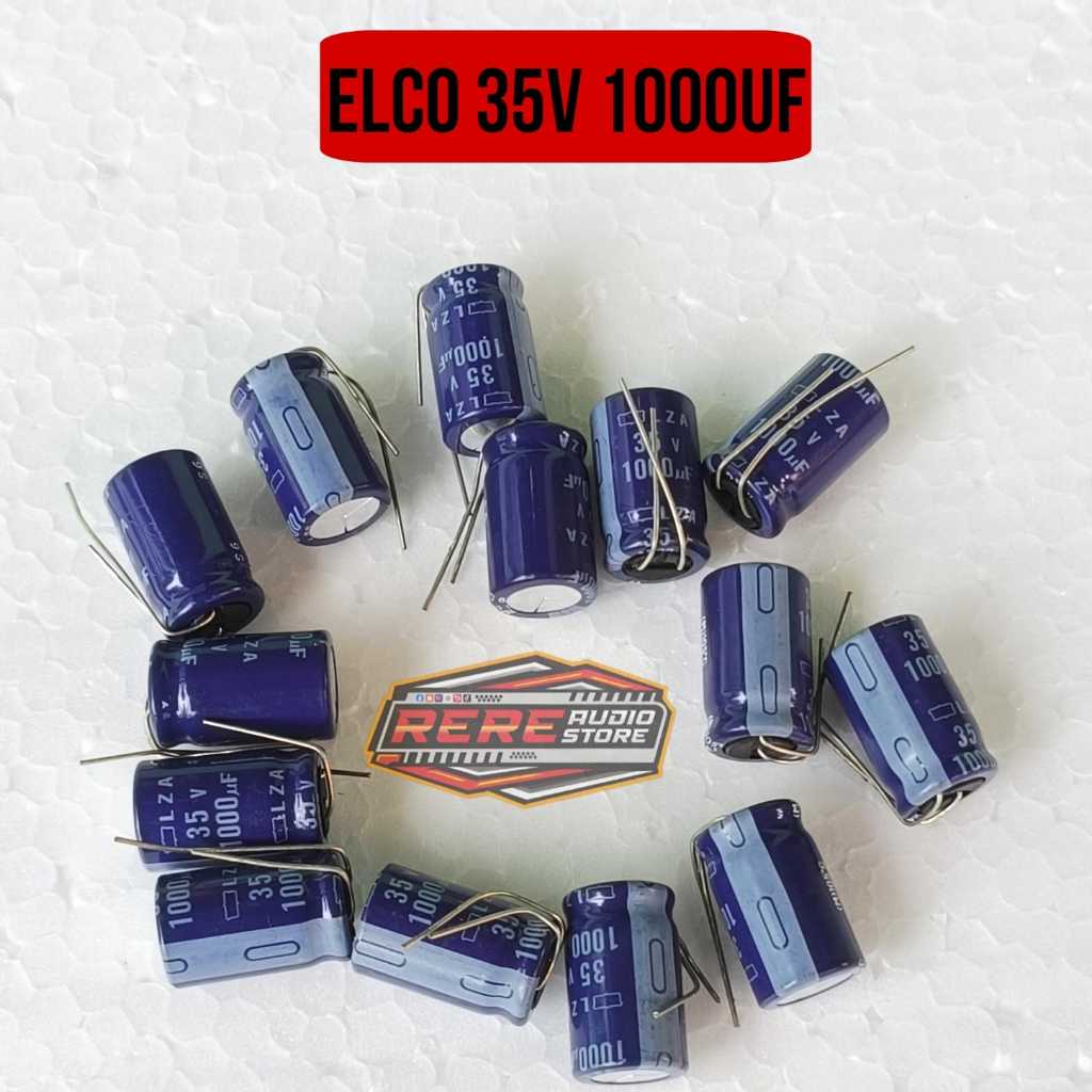 Jual Elco kapasitor 35v 1000uf Elko | Shopee Indonesia