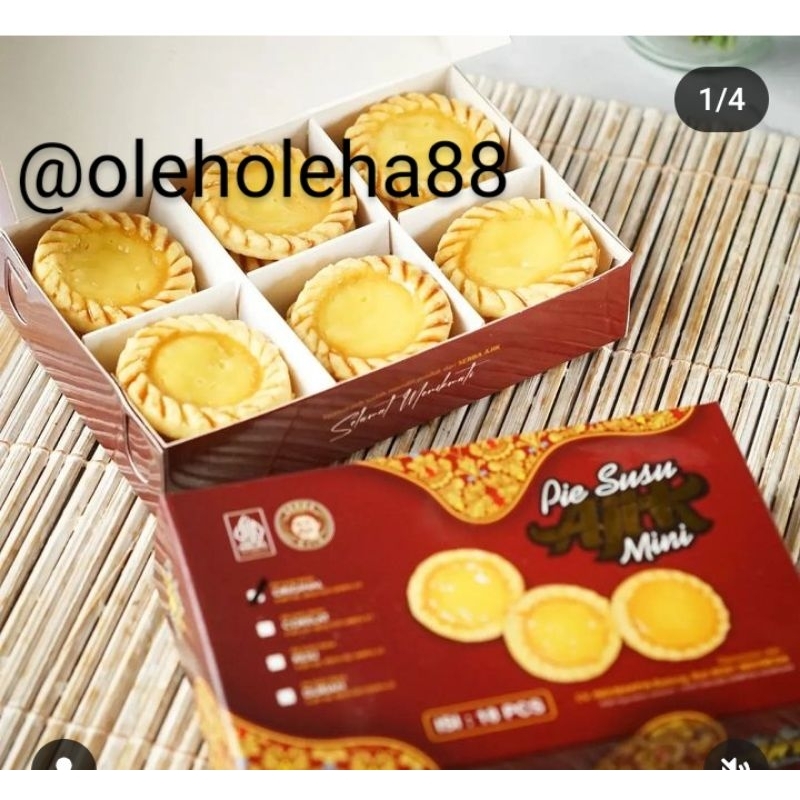 Jual PIE SUSU AJIK MINI ORIGINAL ISI 18PCS FREEBUBBLEWRP + KARDUS ...