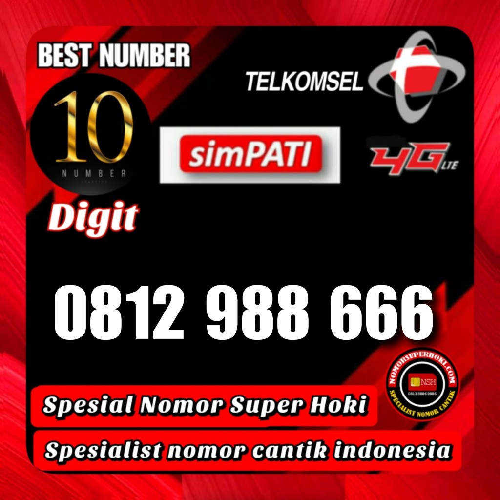 Jual NOMOR CANTIK TELKOMSEL SIMPATI 10 DIGIT_666 | Shopee Indonesia