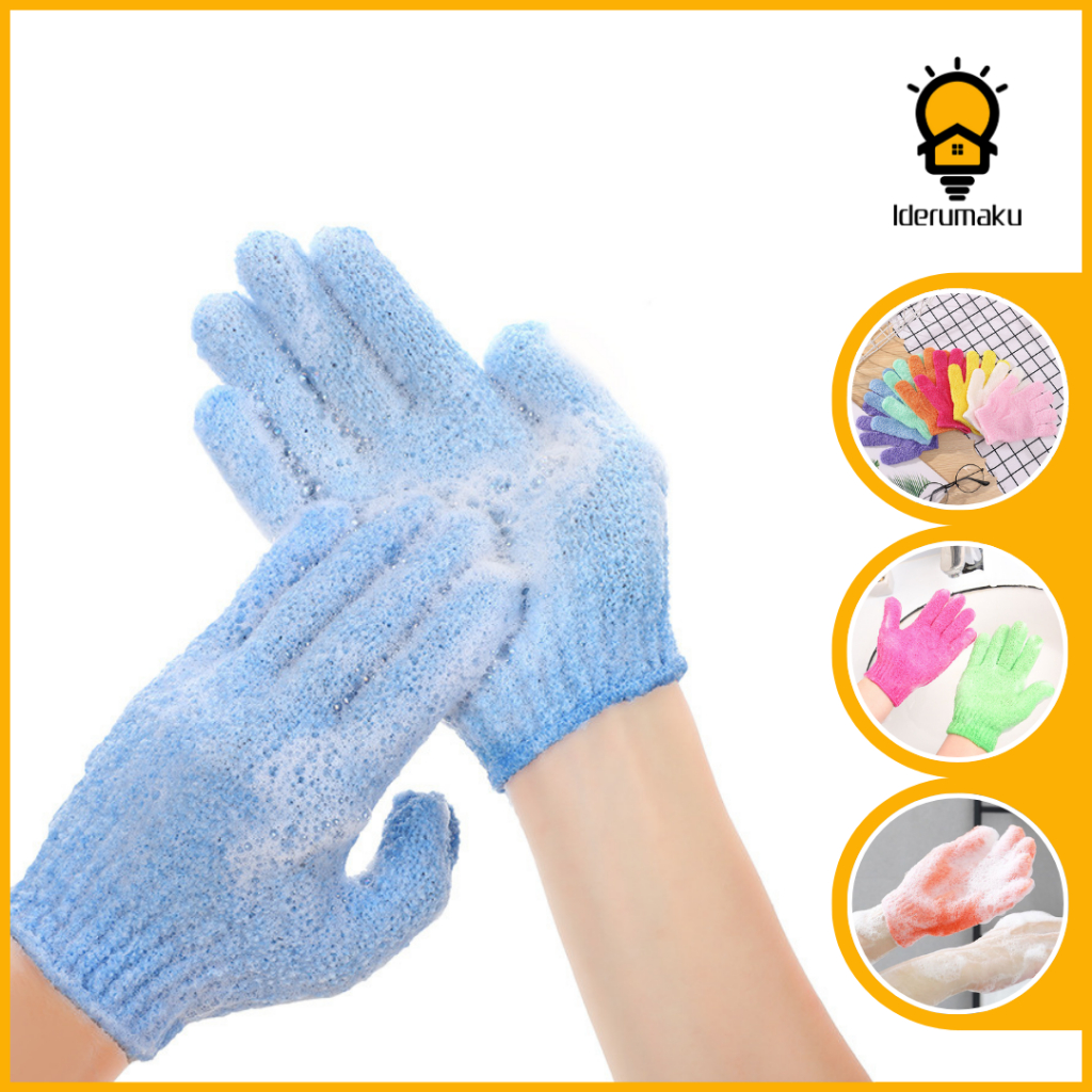 Jual Sarung Tangan Mandi Scrub Penggosok Badan Bath Gloves Body ...