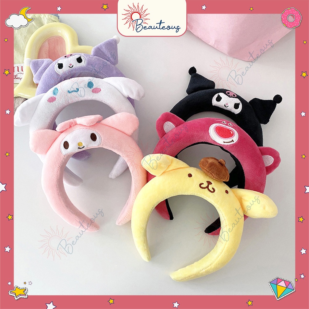 Jual Bando Sanrio Hair Headband Fashion Kawai Style Bandana Boneka ...