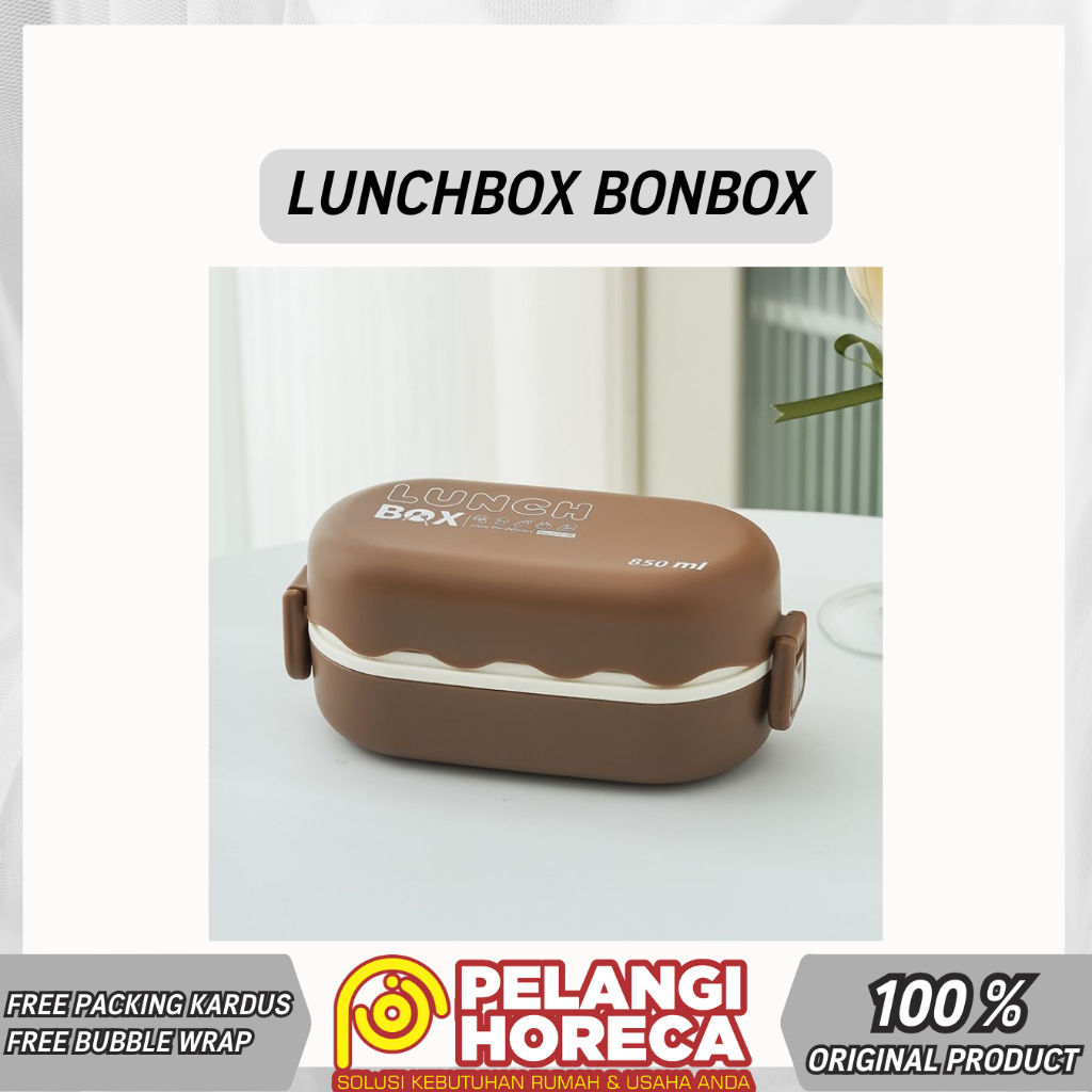 Jual Lunch Box Bento Set 850ML btw30301 | Kotak Makan Tingkat | Lunch Box | Tempat Makan ...
