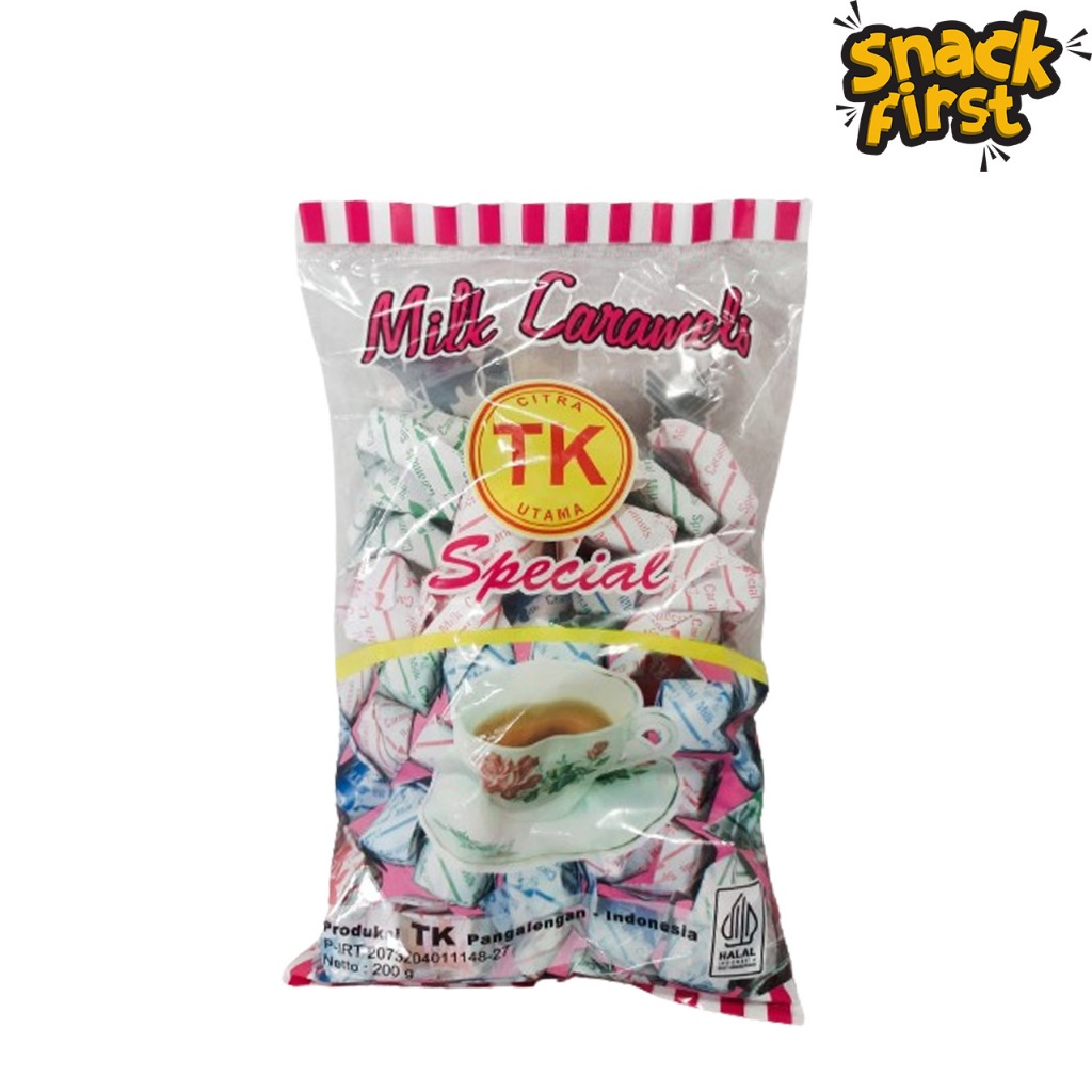 Jual (200g/400g) Milk TK caramels/permen susu khas Pangalengan | Shopee ...