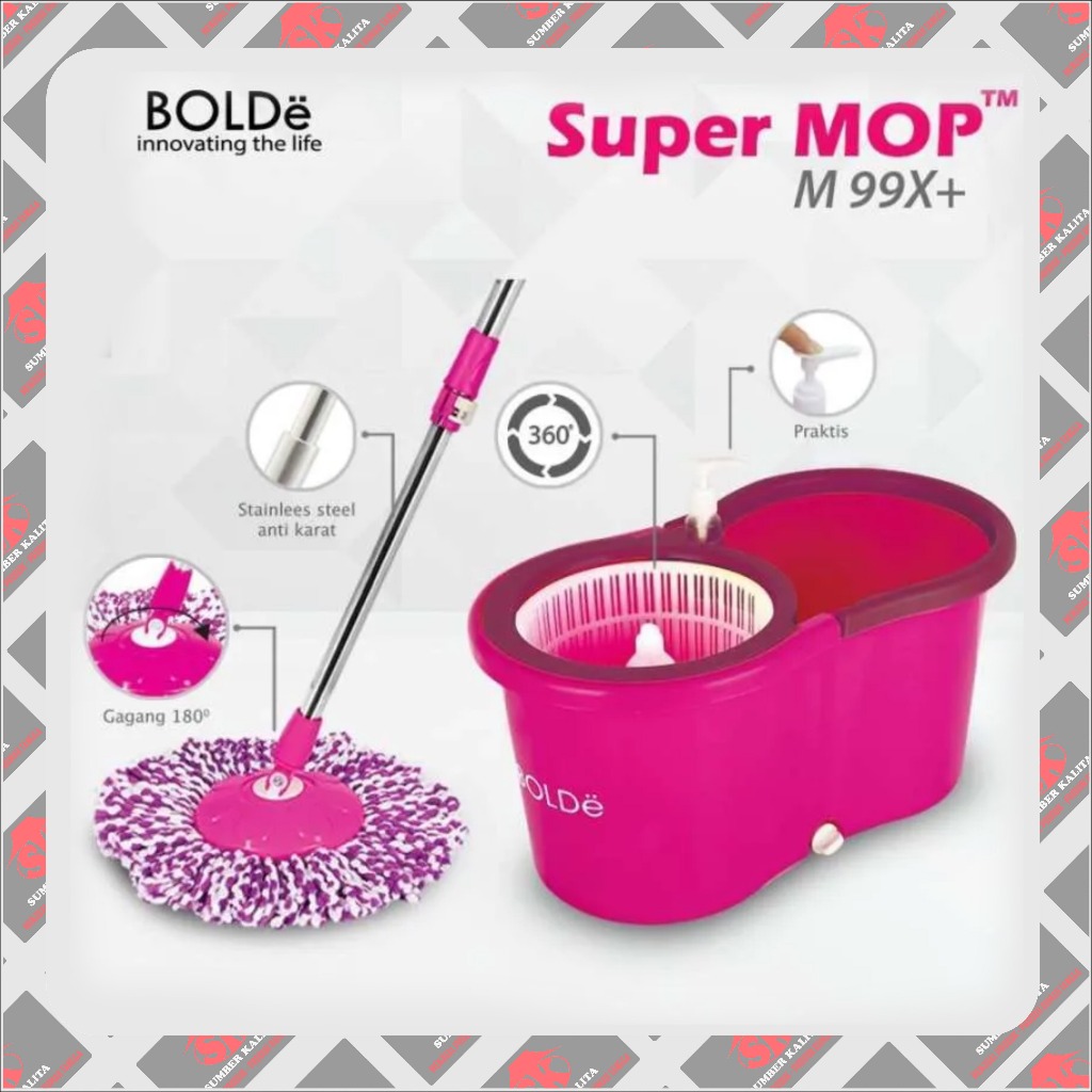 Jual BOLDe Super Mop Bolde Pel Bolde M-99 X | Shopee Indonesia