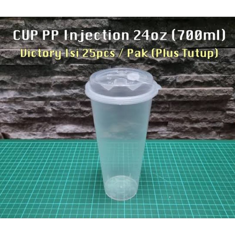 Jual cup injection 12 oz ,14 oz, 16 oz, 24 oz ( tutup dan body dijual ...