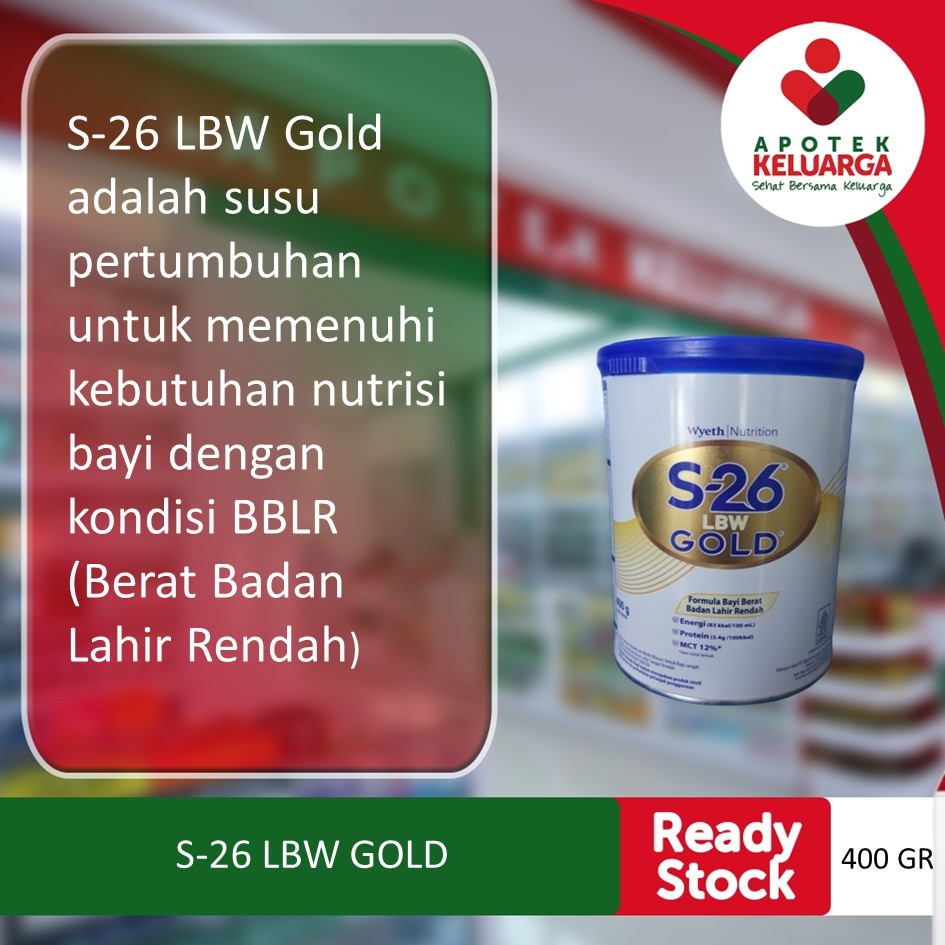 Jual S26 Lbw Gold 400g | Shopee Indonesia