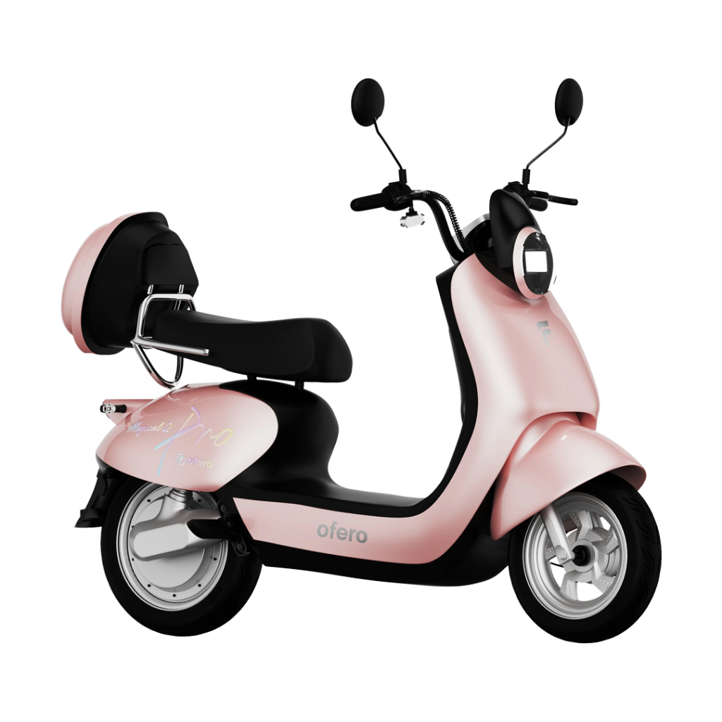 Jual Sepeda Listrik Magical 2 Pro Peach Pink 42KM/H | Shopee Indonesia